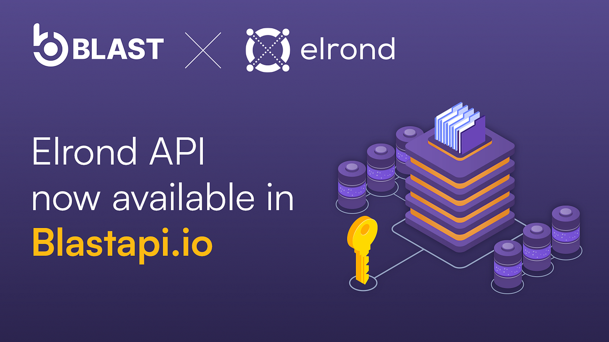 Elrond API support added in Blast! | by Anca Chirila | Bware Labs | Medium