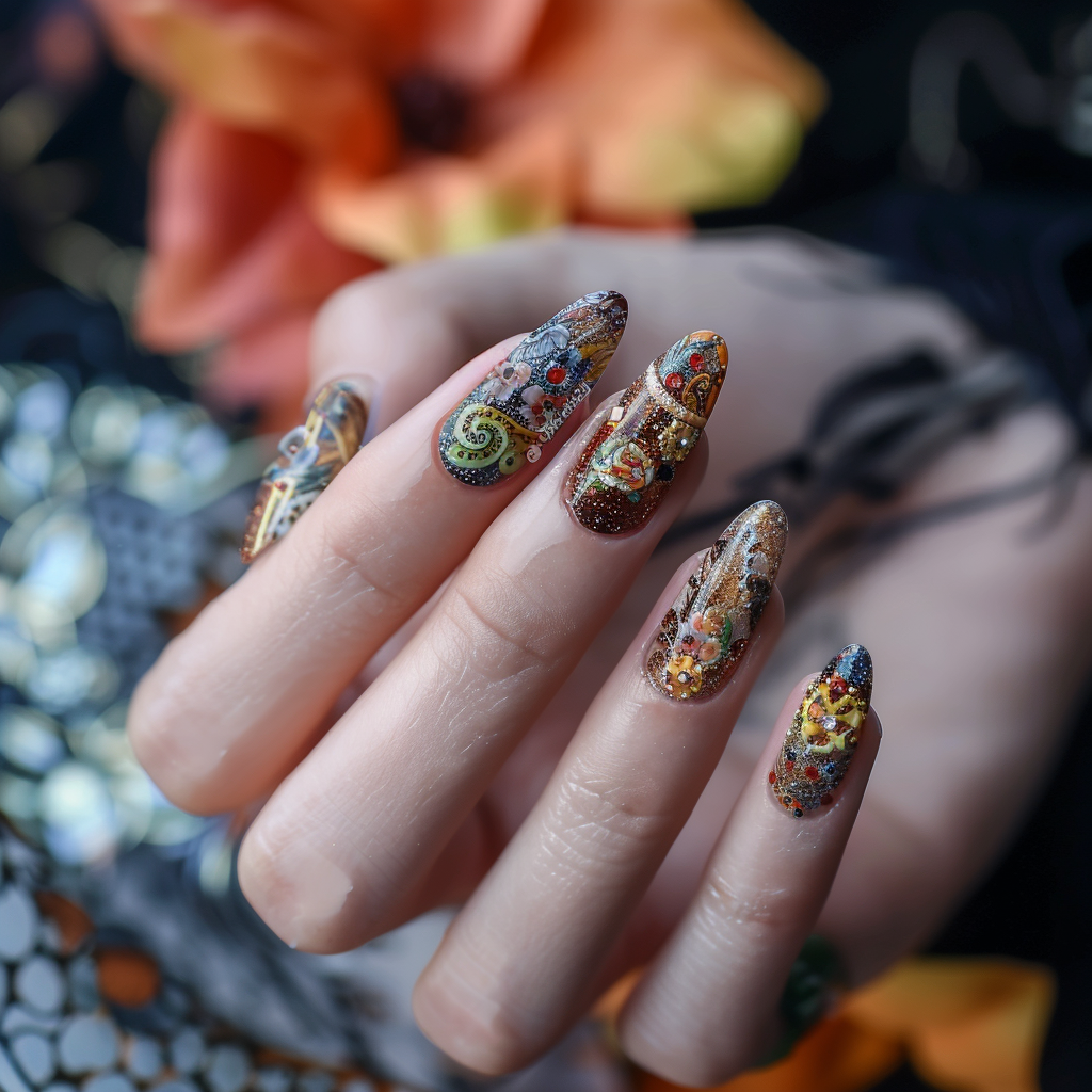 Simple DIY Bohemian Nail Art at Home | by Daring Lily - Your Remote ...