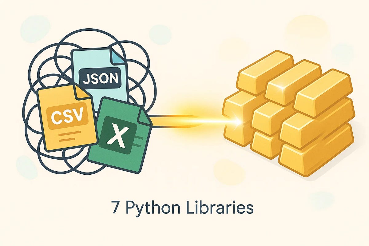 7 Python Libraries That Turn Messy Data Into Clean Gold | by Hassan Nauman | Stackademic