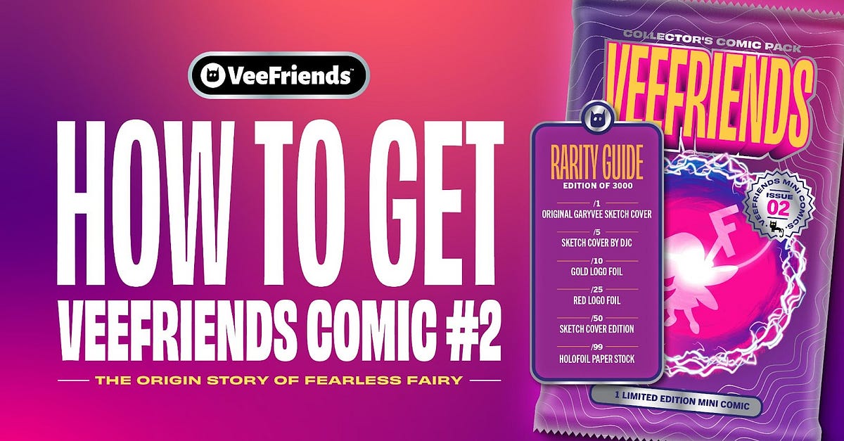 VeeFriends Comic Book #2 Drops May 1st — Here is How to Get It | by VeeFriends | VeeFriends