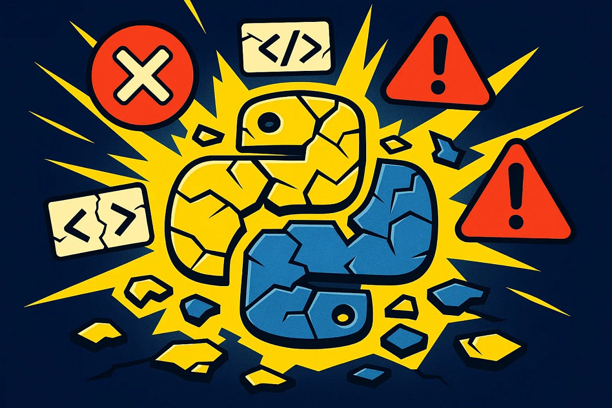 The Dumbest Python Mistakes I Made (And What They Taught Me) | by ...