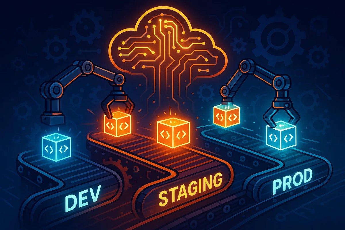 How I Ship Across Dev Staging And Prod Using Aws Codepipeline Cdk And Automated Rollbacks