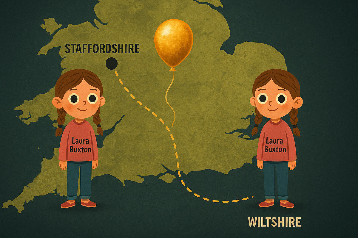 The Incredible Balloon Journey That United Two Girls Named Laura Buxton ...