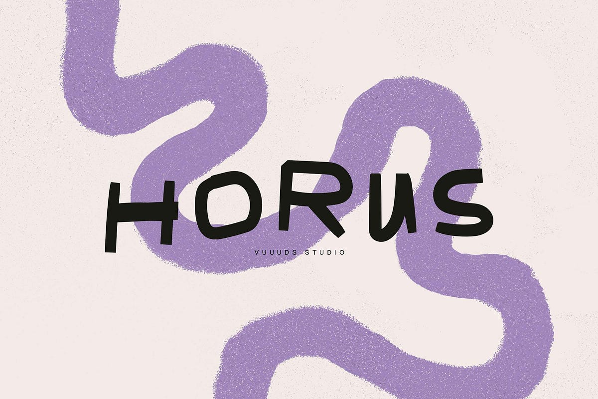 Horus (Fonts / Script and Handwritten) | by Prismpixel | Medium