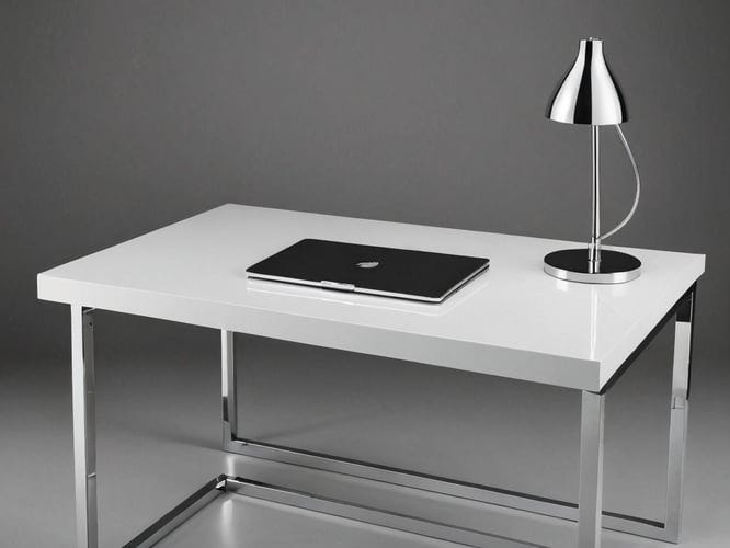 Chrome White Desks | by Lily Flores | Medium