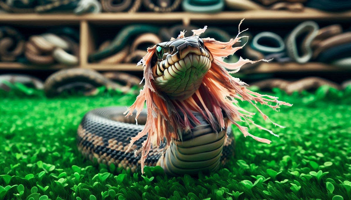 Did You Know… Snakes Get Cranky and Nearly Blind Before Shedding? | by ...