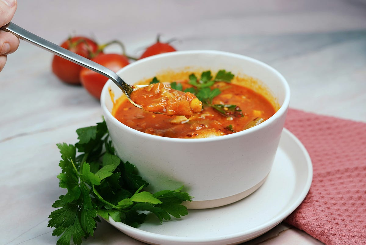 Cream of Tomato Soup Recipe. (Perfect for winter) | by PARVIN NAHAR ...