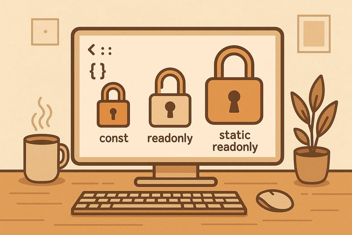 readonly vs const vs static readonly in C#: What’s the Difference? | by Donie Sweeton | Sep ...