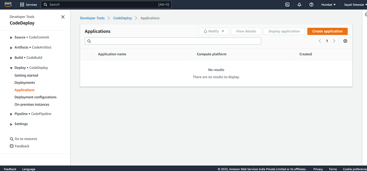 CI/CD pipeline on AWS-Part 3. What is CodeDeploy ? | by Sayali Shewale | Medium