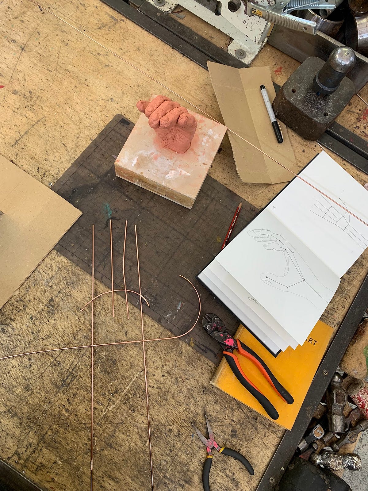 Sculpting Hands With My Hands. There is something uniquely therapeutic ...