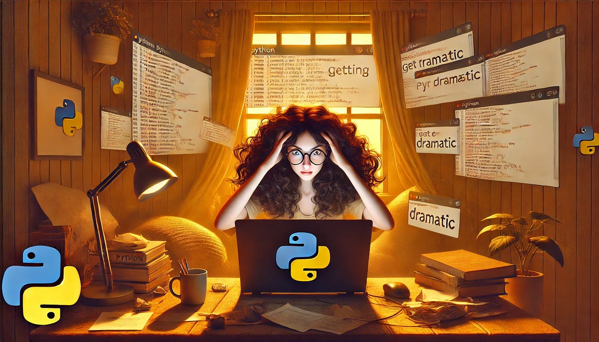 When Python gets mad. Sometimes, Python just wants to be… | by Katy | Python’s Gurus | Aug, 2024 ...