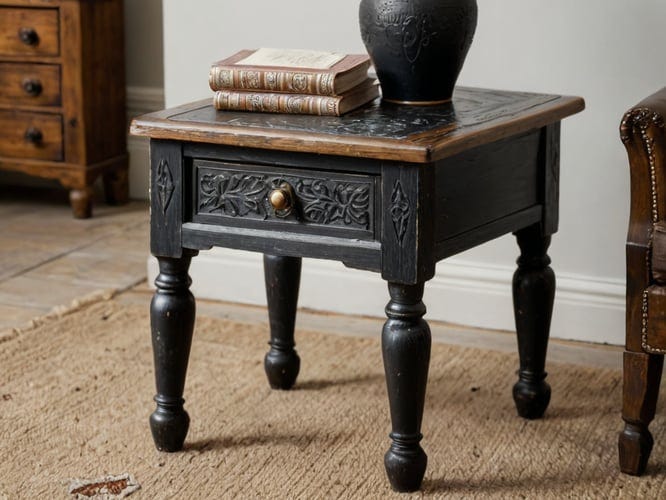 Black Country Farmhouse End Side Tables | by Hannah Chen | Jun, 2024 ...