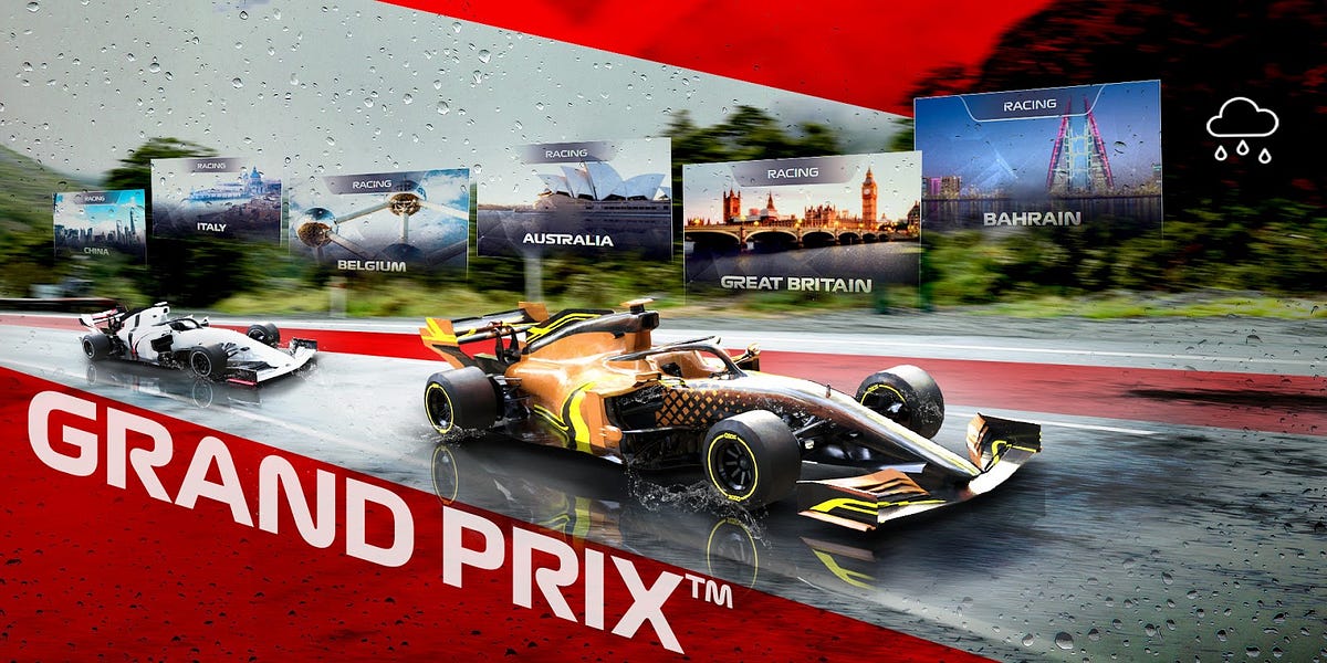 Brand new F1® Delta Time Grand Prix™ has light rain on the forecast ...