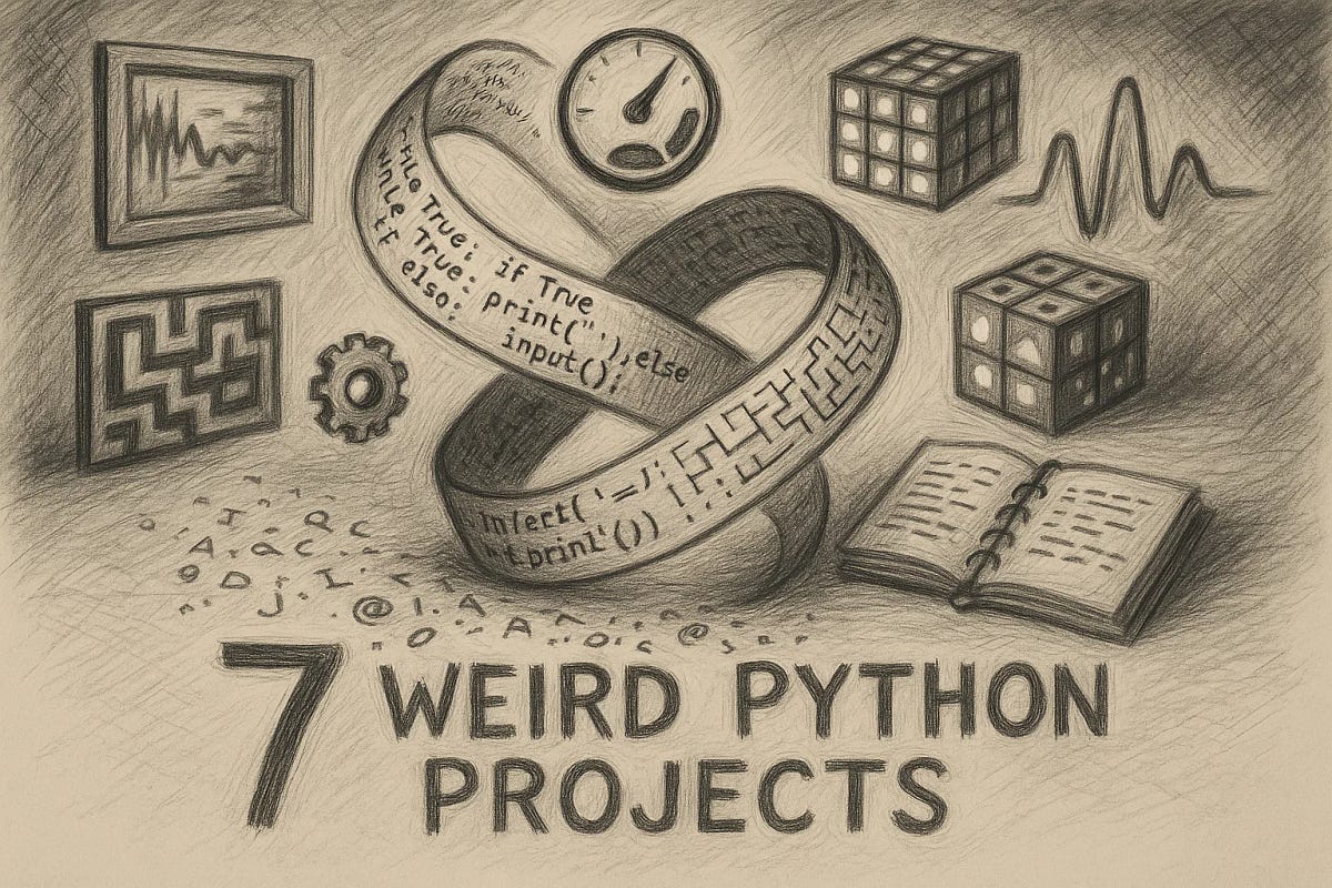 7 Weird Python Projects That Actually Taught Me Something | by Abdur ...