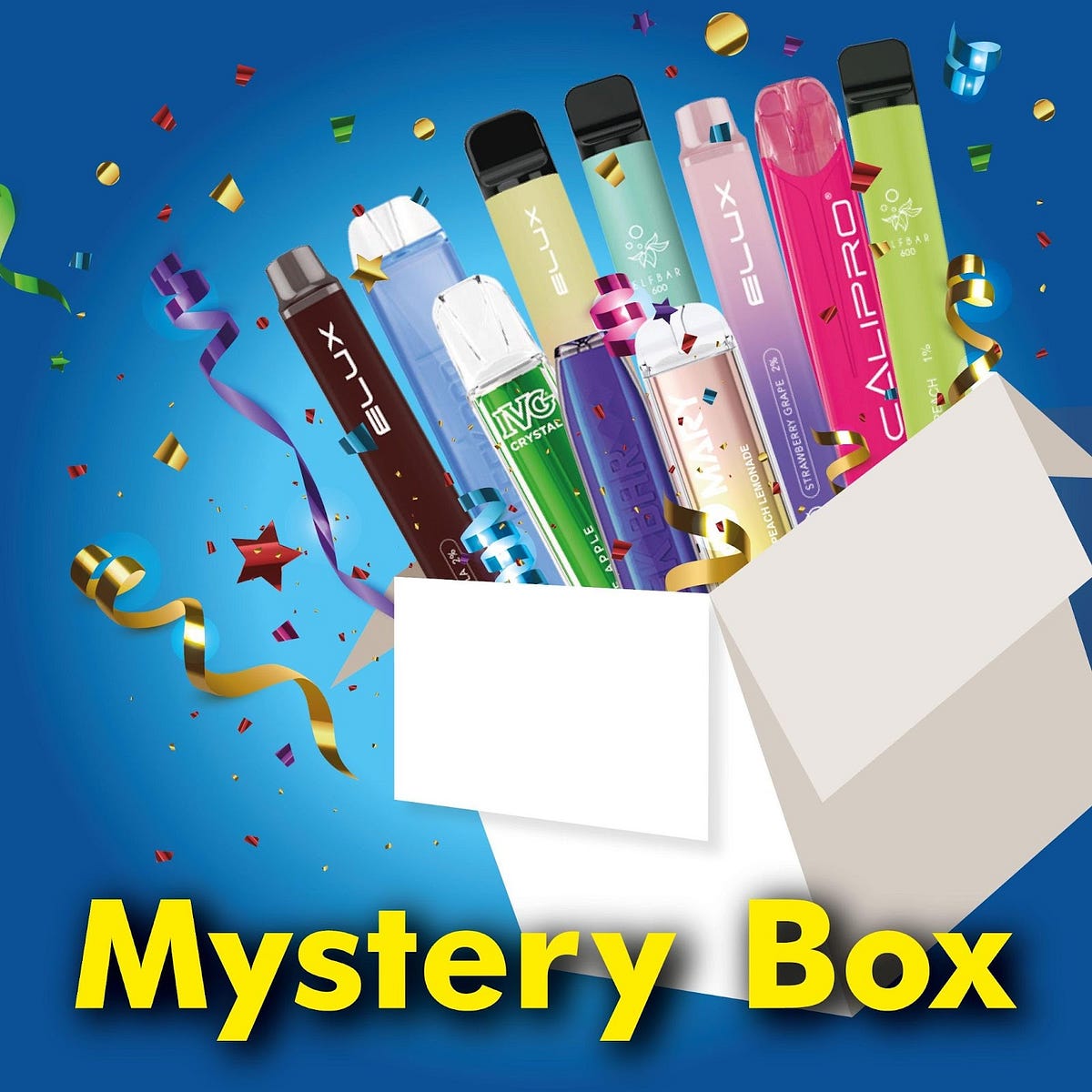 Exploring the Variety of Flavors in the Disposable Vape Mystery Box ...