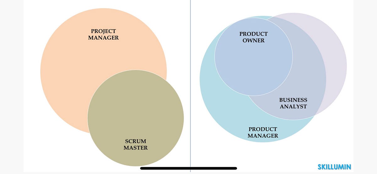 Product Management Vs.. Vs. Project Management, Vs. Business… | by ...