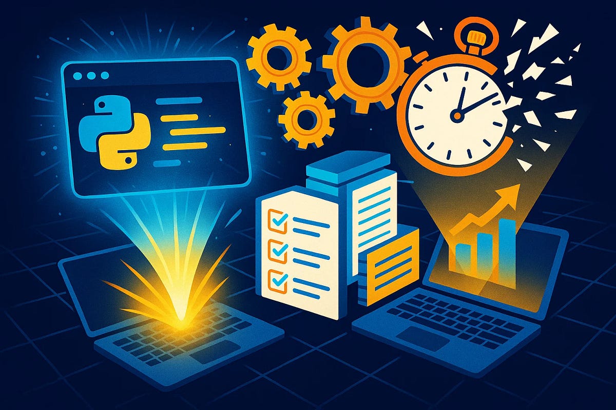 How I Mastered Python Automation and Saved 10 Hours Every Week | by Devsync | Jul, 2025 | Python ...