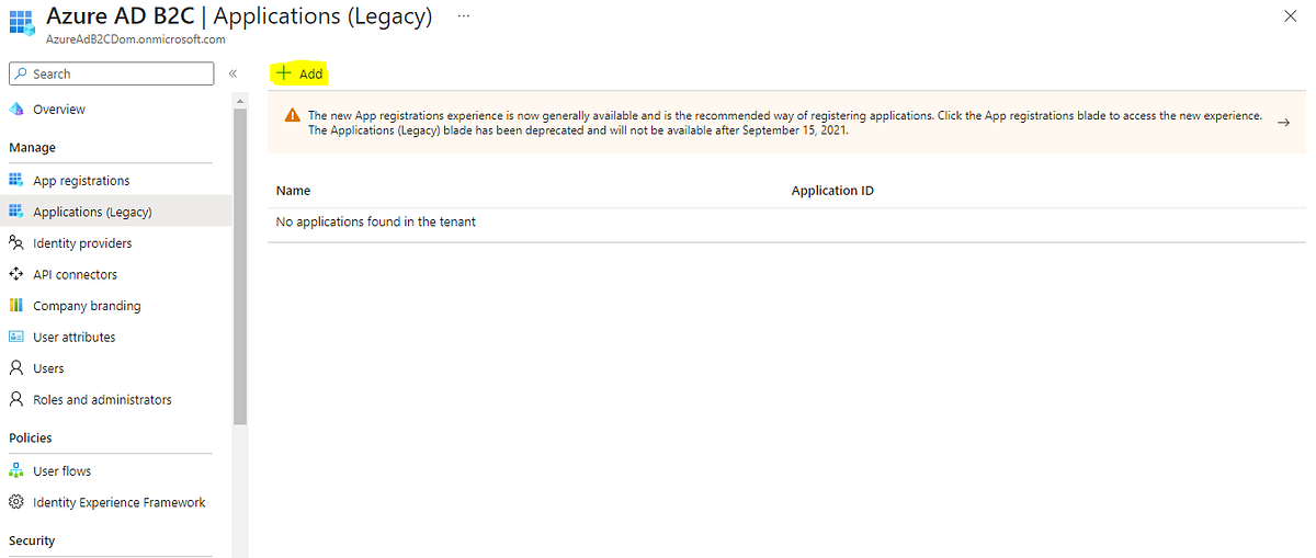 Integrate Azure AD B2C With .Net Core Application | by Bhavin Mecwan ...