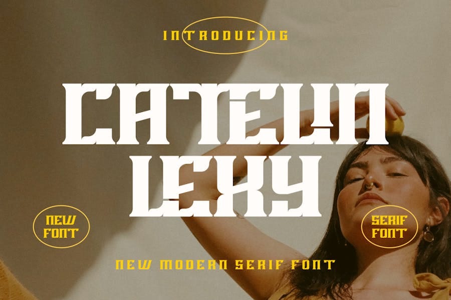 CATELIN LEXY Font Free Download - Kaitooon - Medium