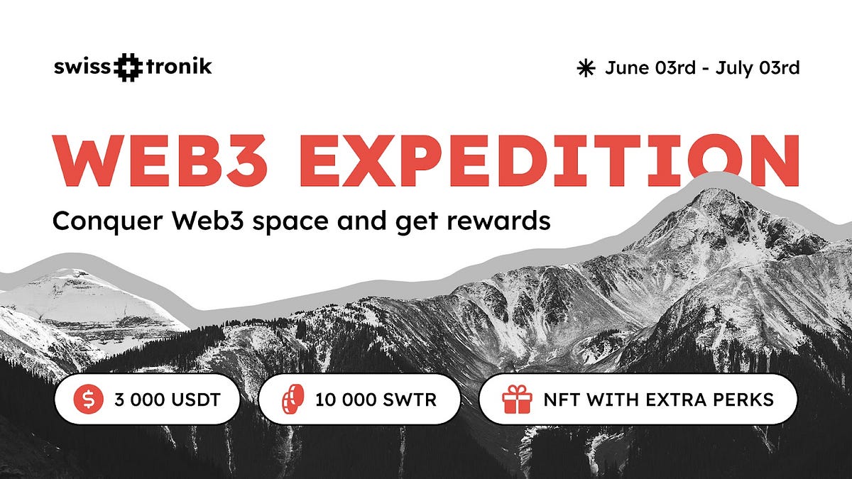 Join Swisstronik Web3 Expedition Program with $3,000 in rewards and other perks! | by ...