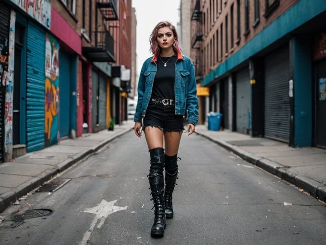 Girl Combat Boots | by Anthony Quick | Medium