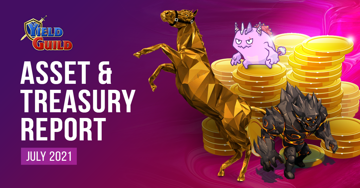 Yield Guild Games: Asset & Treasury Report — July 2021 | by Yield Guild ...