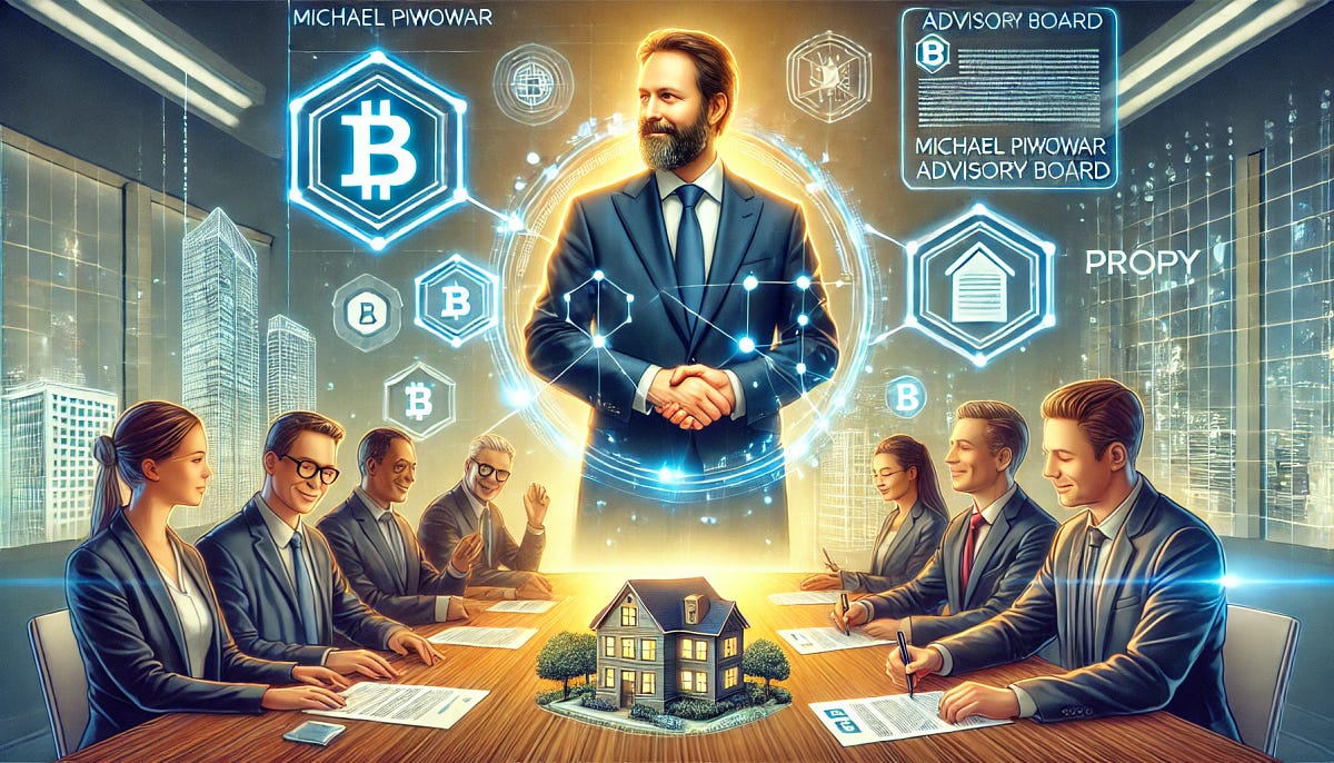 Michael Piwowar Joins Propy’s Advisory Board Amid Blockchain Real ...