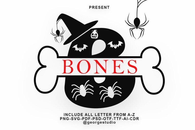 Bones Font Free Download - kaisunnan8 - Medium
