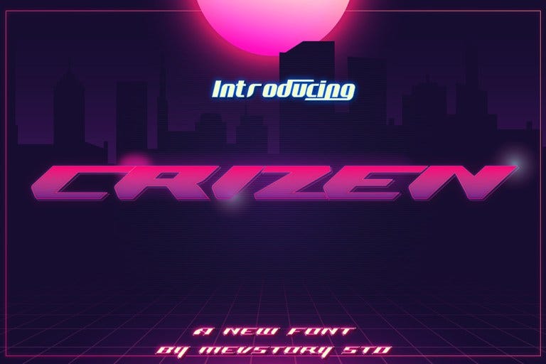 Crizen Font | by audrey97 | Jun, 2024 | Medium