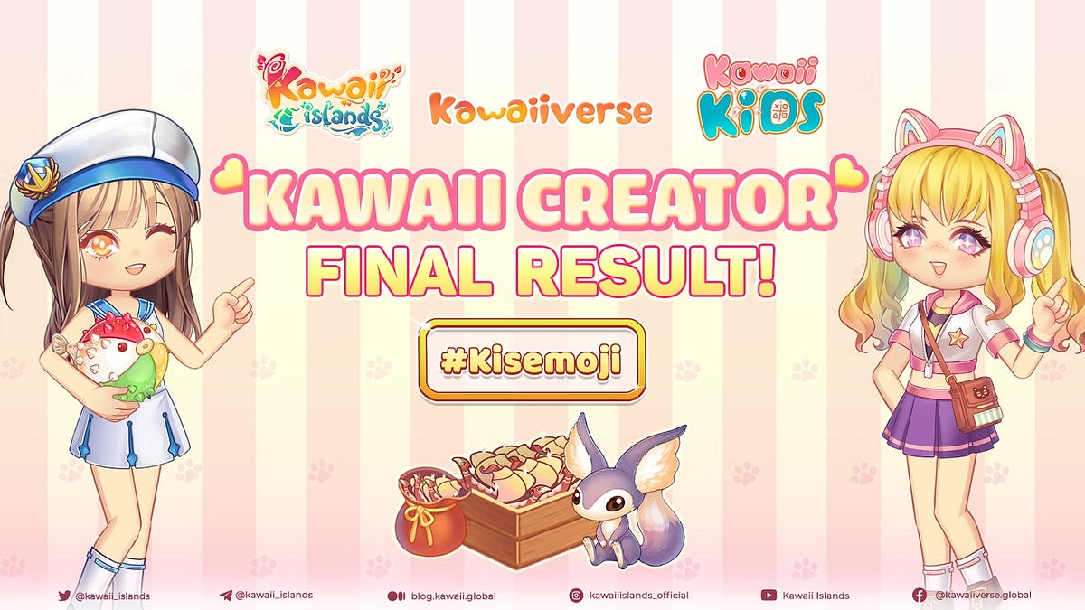 The Kawaii Creator Contest — Let’s sticker up! | by Kawaiiverse (Kawaii ...