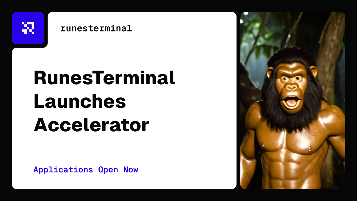 Runes Terminal Launches Accelerator: Applications Open Now | by ...
