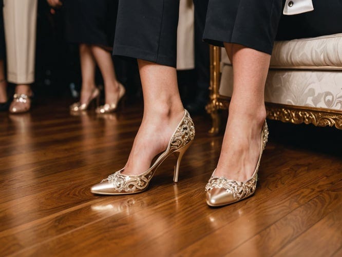 Light Gold Shoes | by Emily Smith | Medium