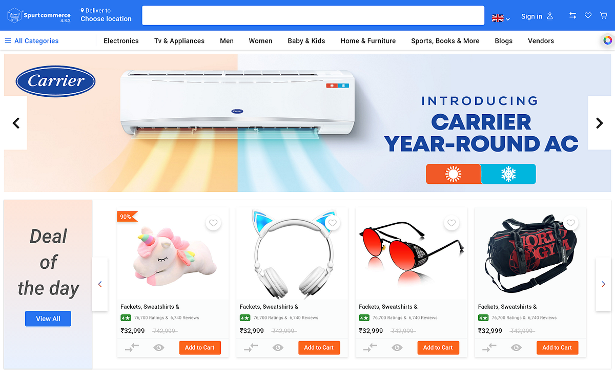 Connect Near by Buyers and Seller Experience with google map | by Spurtcommerce | spurt-commerce ...