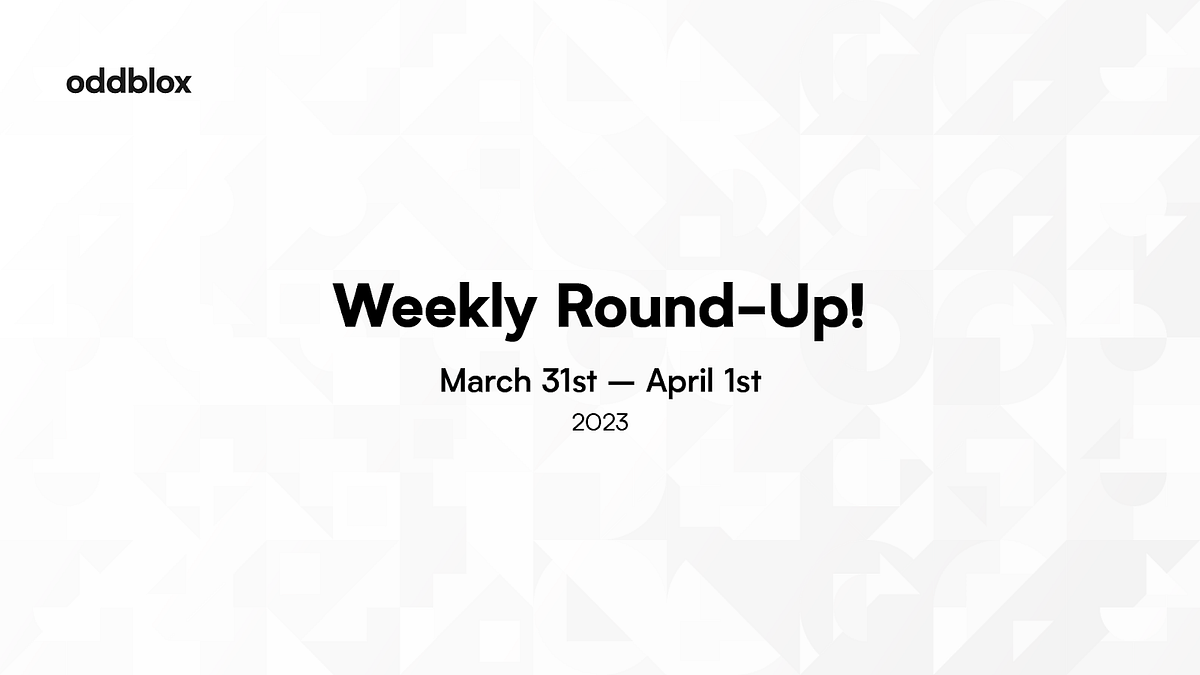 Weekly Round-up 3/26–4/1. …Meme(ntal) Health, Airdrop Fri & more! | by ...