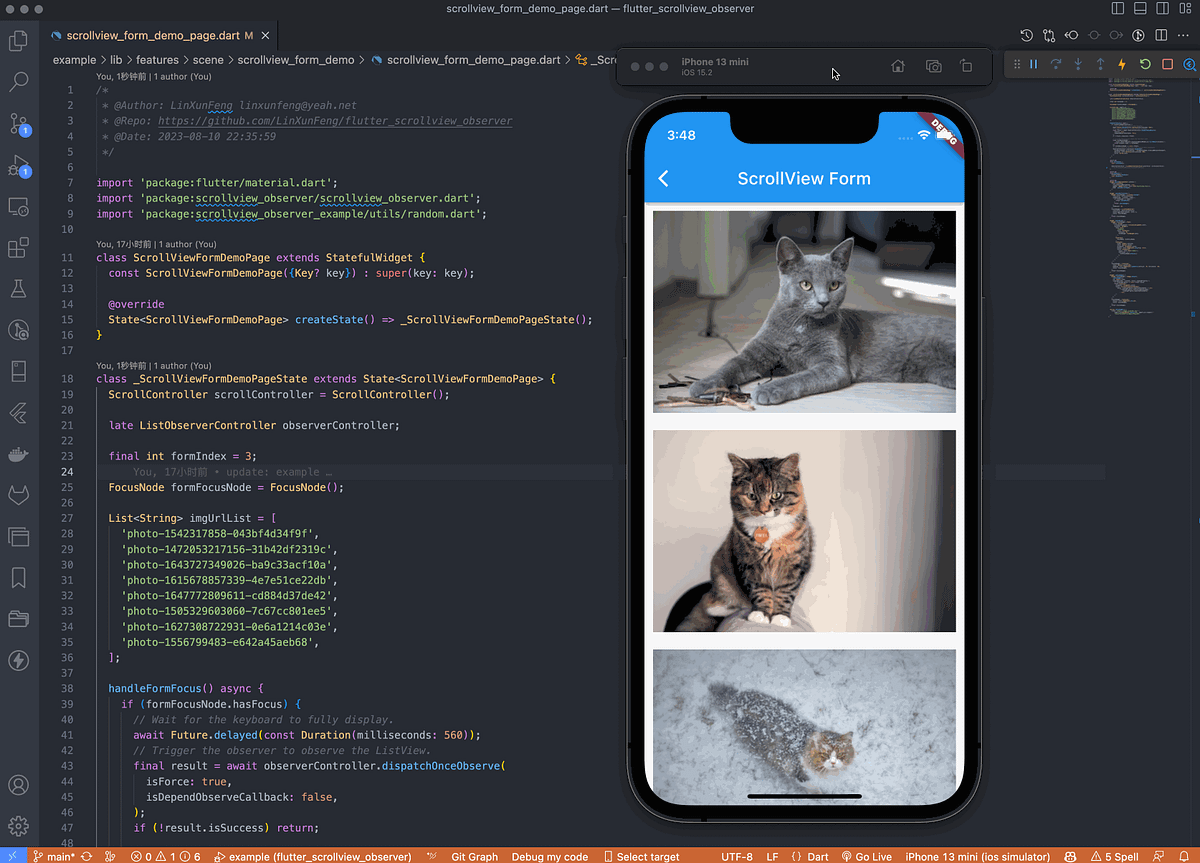 Flutter - Anti-occlusion of form in ScrollView 🗒 | by LinXunFeng | Medium