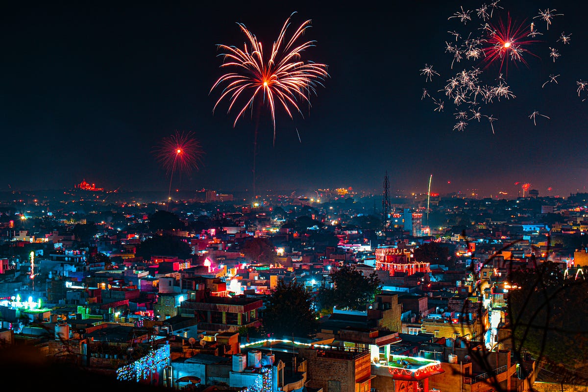 Diwali Night in India: Lights, Rangoli & Firecrackers | by CodeZen | Medium