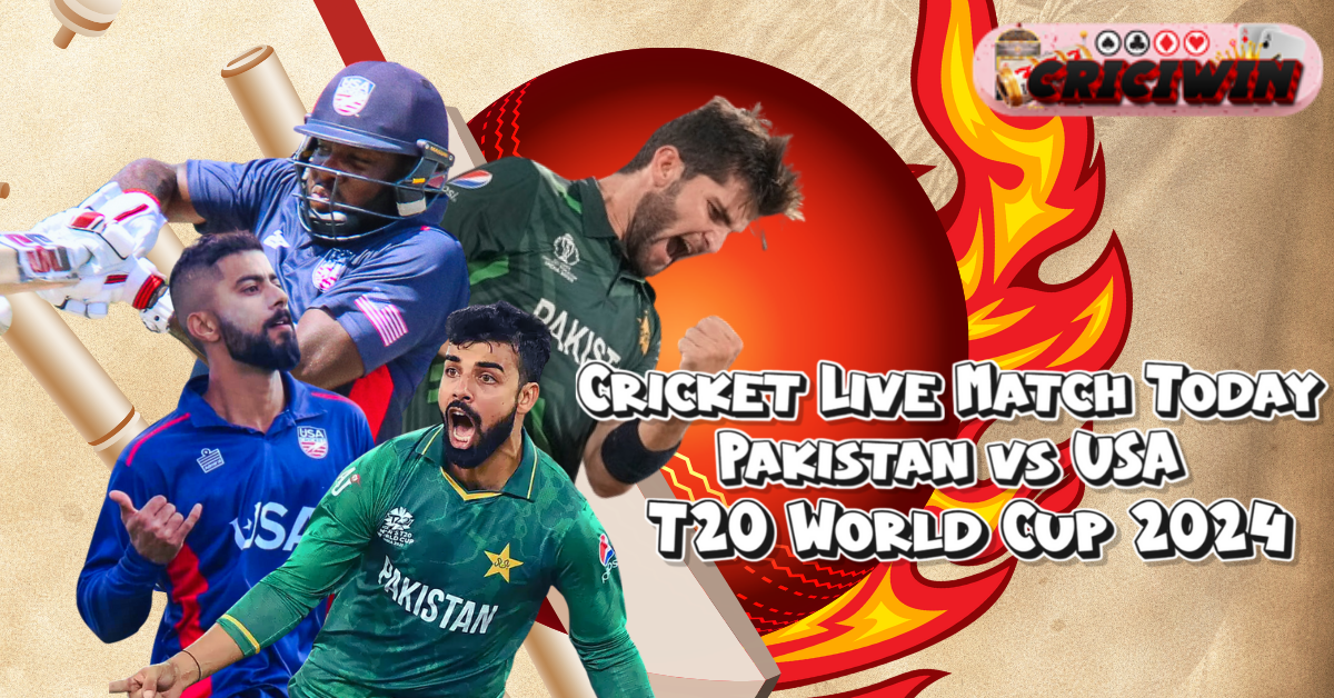Cricket Live Match Today Pakistan vs USA T20 World Cup 2024 | by ...