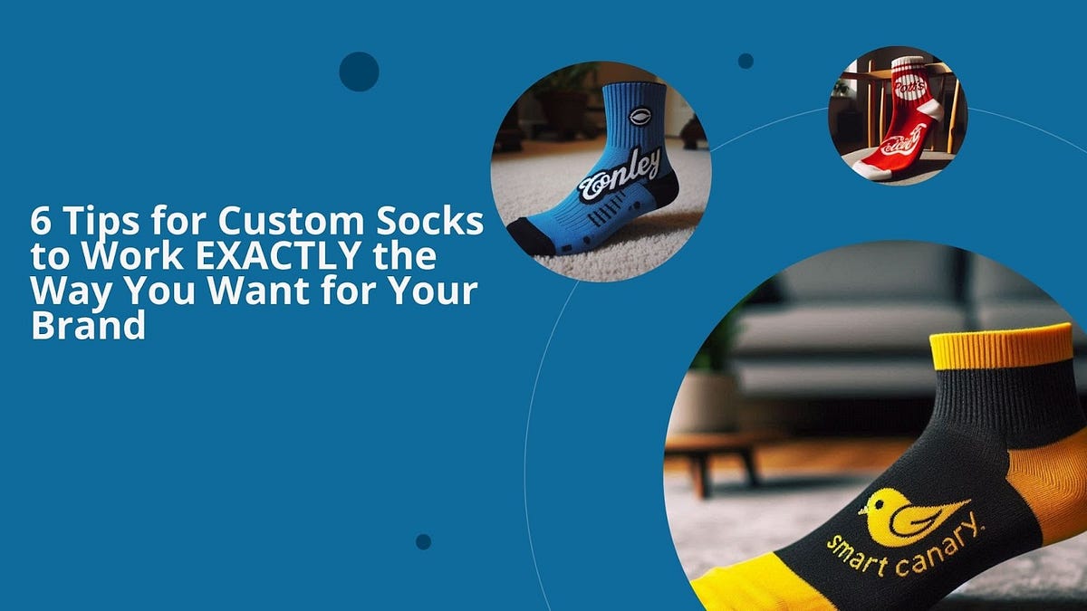 6 Tips for Custom Socks to Work EXACTLY the Way You Want It For Your ...