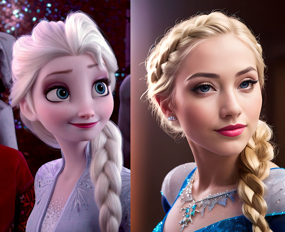 How to Change Animated Character into Realistic Images in Stable ...