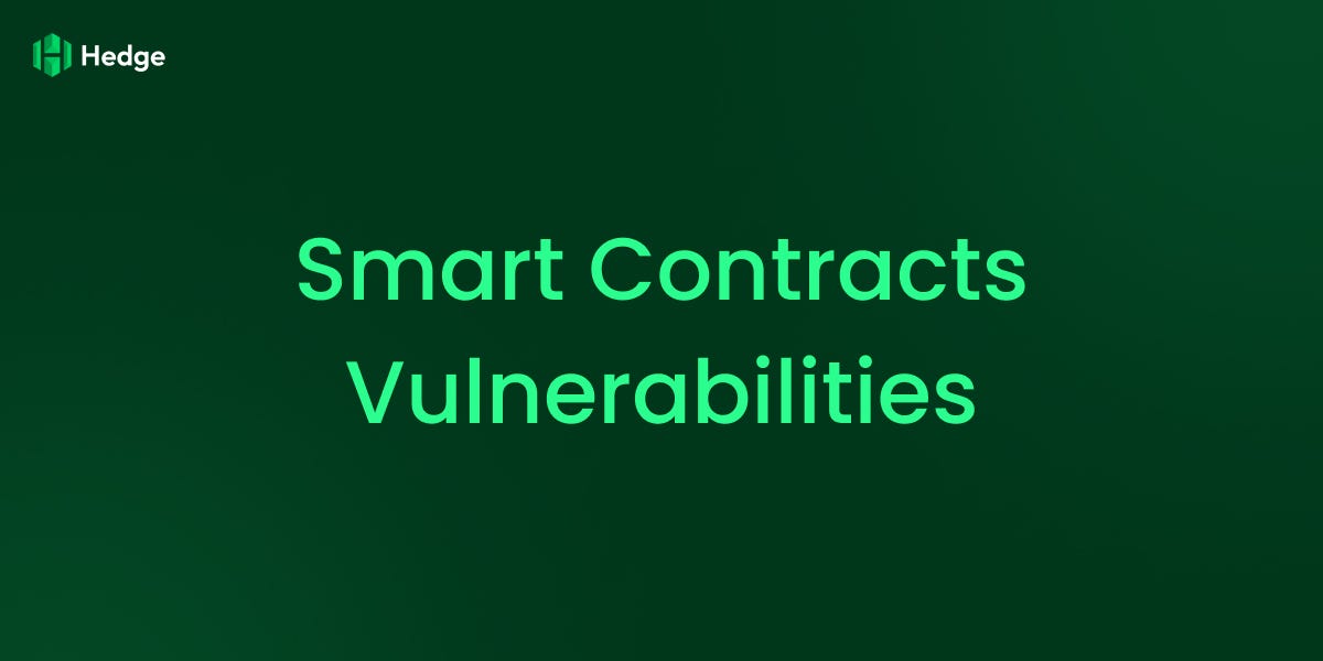 Smart Contracts Vulnerabilities In The Rapidly Evolving Landscape Of