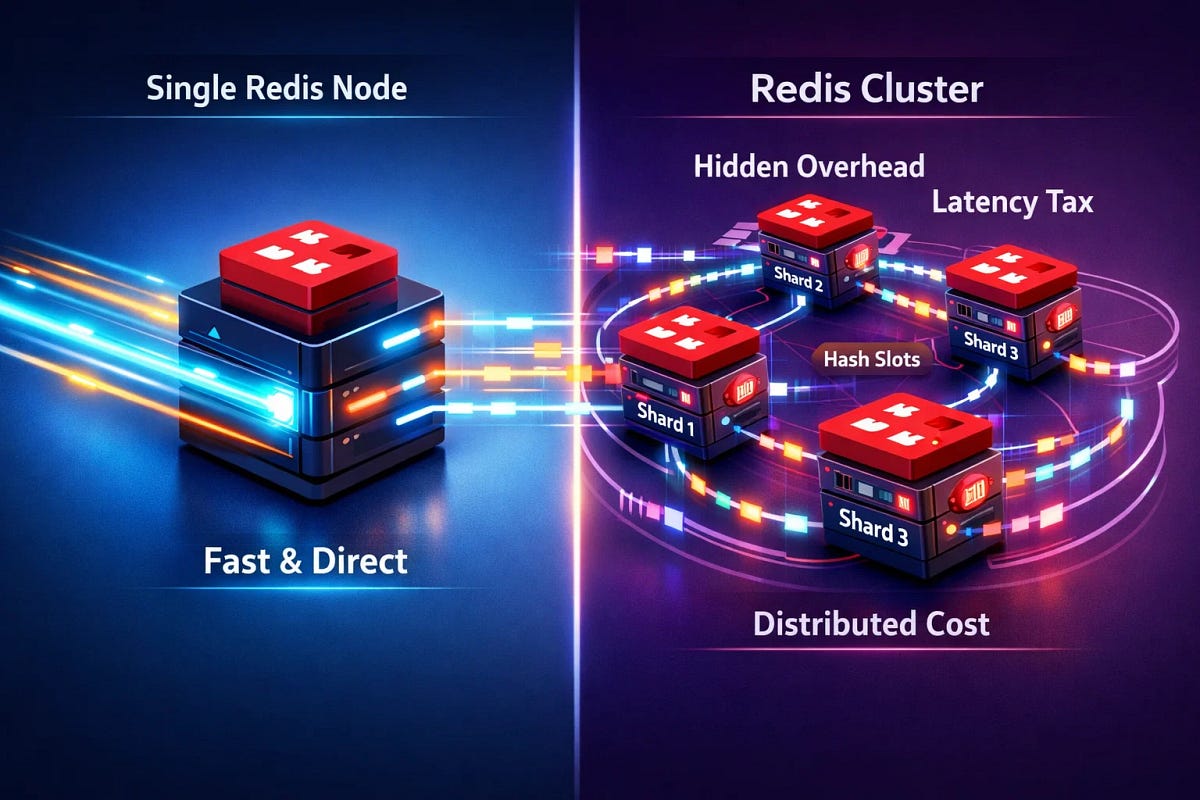 Redis Cluster vs Single Node—The Hidden 20% Latency Tax | by ...