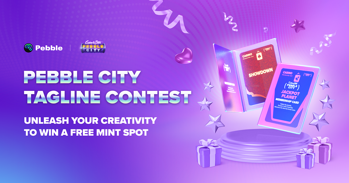 Pebble City Tagline Contest: Unleash Your Creativity | by Pebble ...