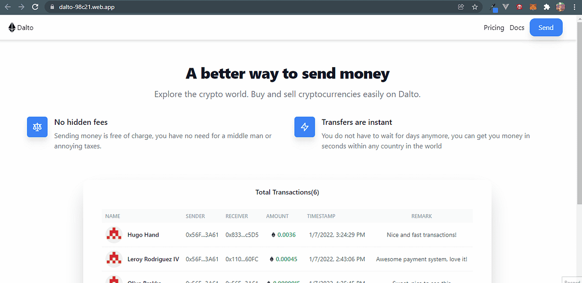Build an Ethereum Transaction App with React and Solidity | by Darlington Gospel | CoinsBench