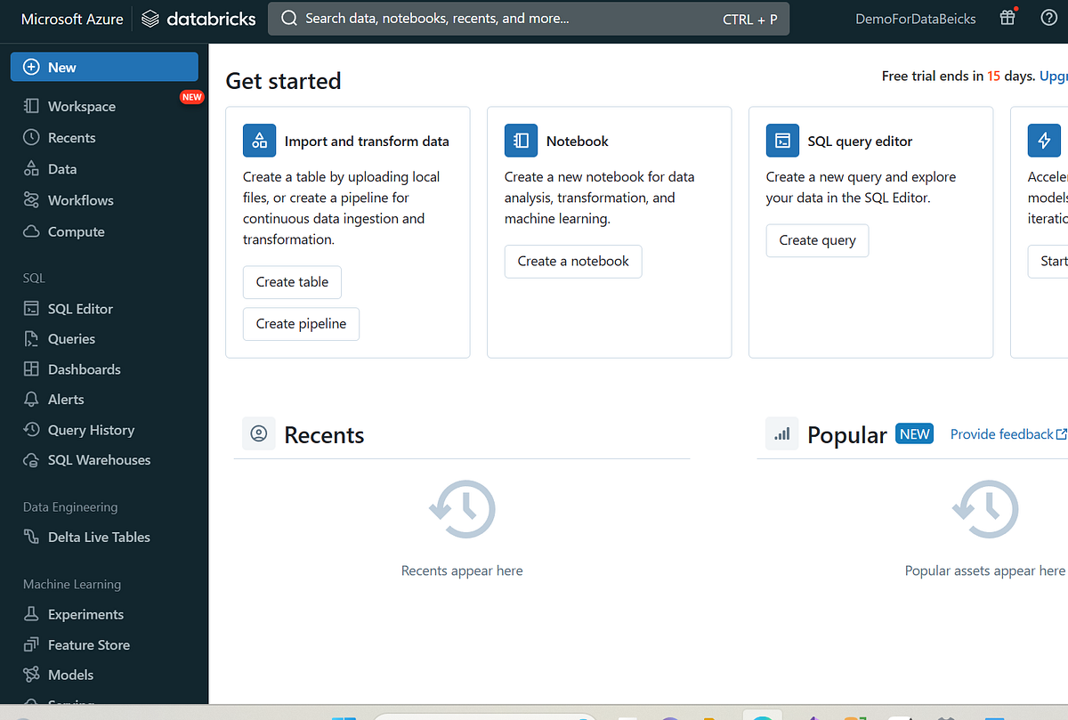 Getting started with Databricks in Azure | by Julian Sara Joseph | Dev ...