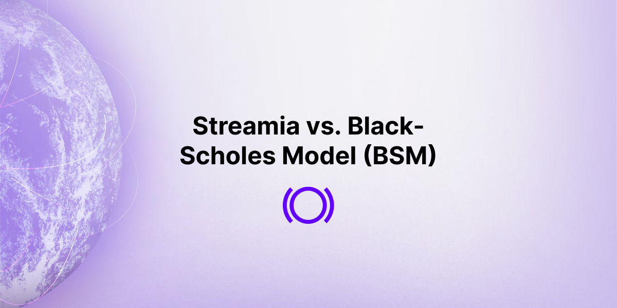 Streamia vs. Black-Scholes Model (BSM): A Paradigm Shift in DeFi ...