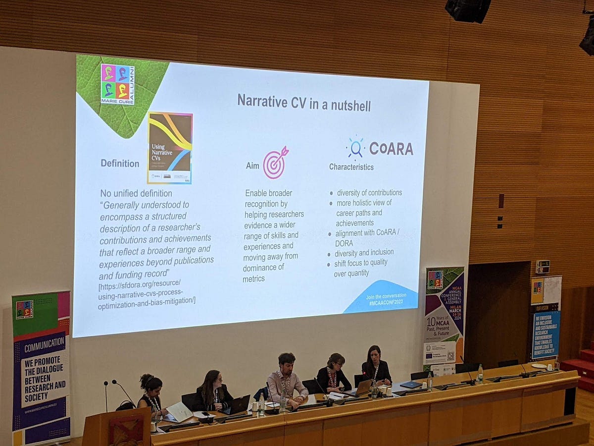 Narrative CV — The What, How and Why | by Marie Curie Alumni ...