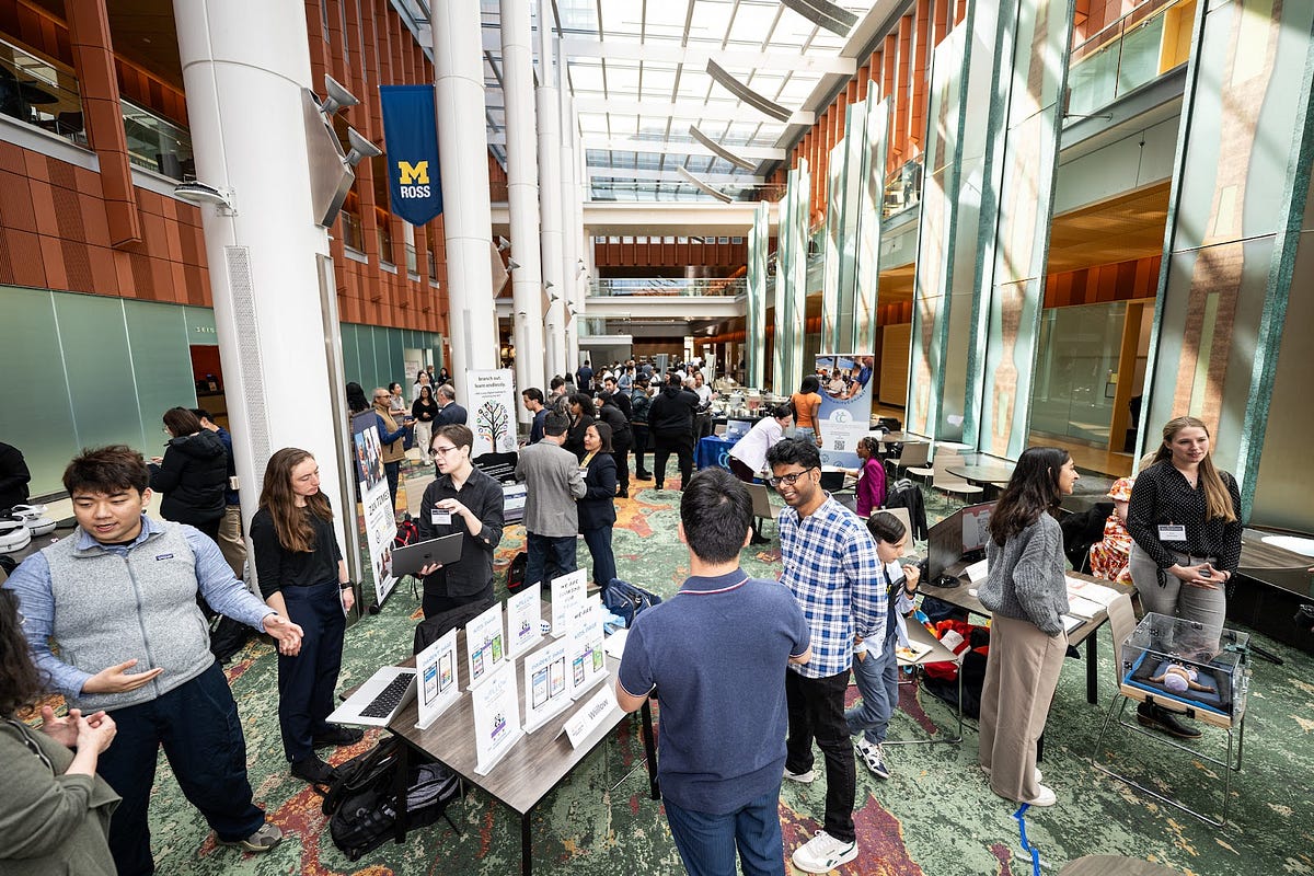 Making Impact Real: Student Ventures Debut at Ross | by Erica Yang ...