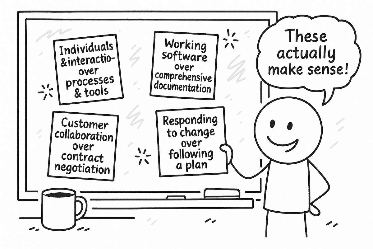 S1 E9: Agile values in real life. The ideas we say we believe, and how ...