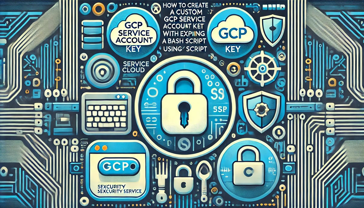 Create a Custom GCP Service Account Key with an Expiry Date | by Adarsh ...