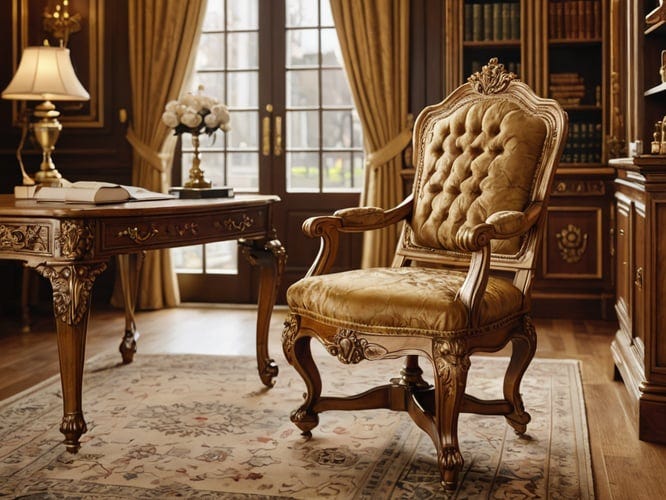 gold desk chairs | by Paul Nelson | May, 2024 | Medium